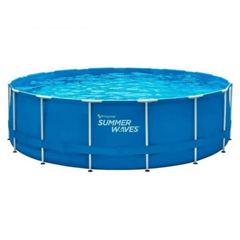 Schwimmbecken Frame Pool Familiy Planschbecken Summer Waves 457cm inkl Pumpe Neu | eBay.de