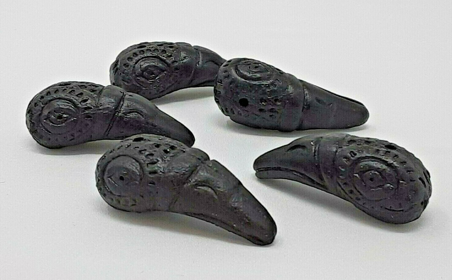 Store Closing Sale Ends 12/31 Peruvian Ceramic Bead Raven Bird | eBay