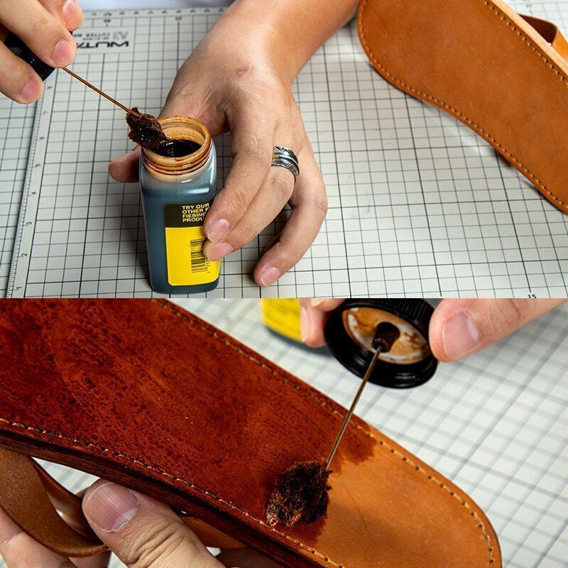 Fiebings Leather Sole & Heel Edge Dressing 4 Oz | eBay