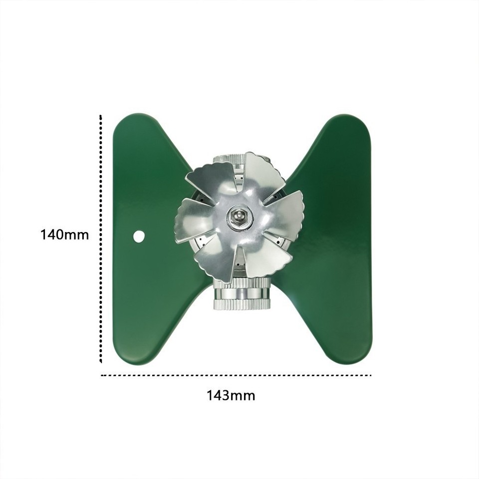 Rotating Water Sprayer Metal Lawn Sprinkler Expandable System ...