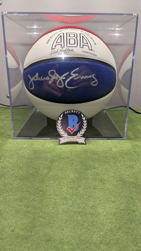 JULIUS ERVING DR. J AUTOGRAPHED ABA BASKETBALL BECKETT 230289 | eBay
