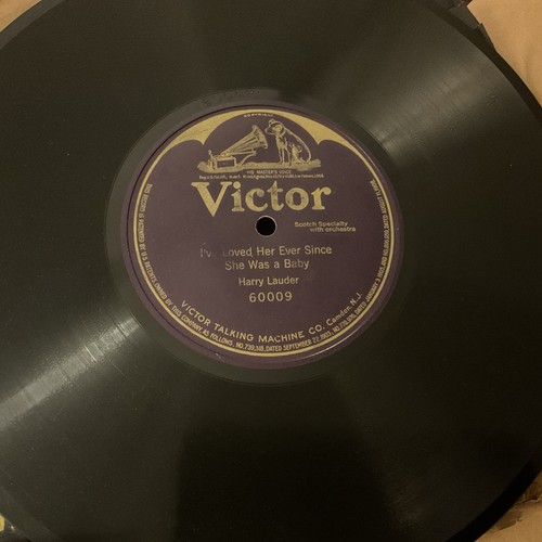 HARRY LAUDER I've Loved Her Ever Since She Was A Baby 1908 78 Victor ...