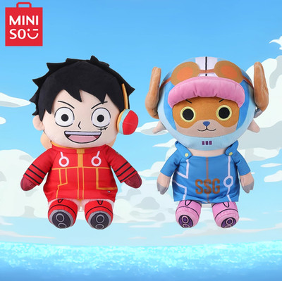 [AUTHENTIC] MINISO ONE PIECE LUFFY PLUSH TOY CUTE CHOPPER DOLL GIFT FOR ...