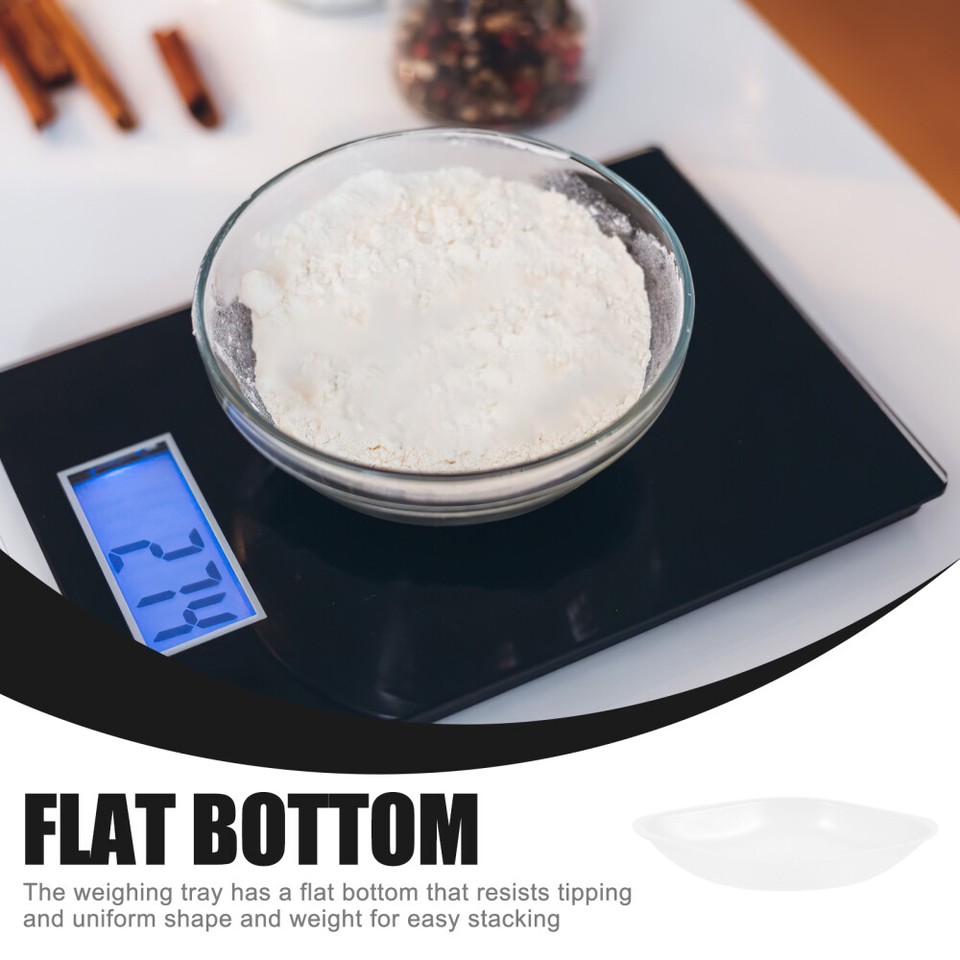 20pcs Weighing Plates Plastic Sample Weighing Trays Laboratory Balance ...