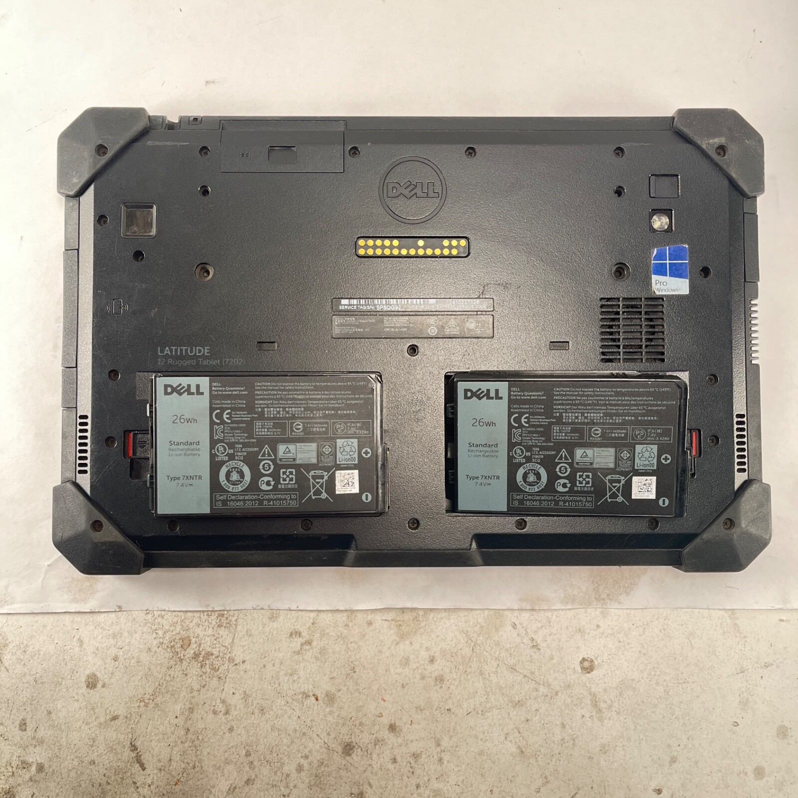 Dell Latitude 12 Rugged Tablet 7202, M-5Y71 4GB Ram with Battery | eBay
