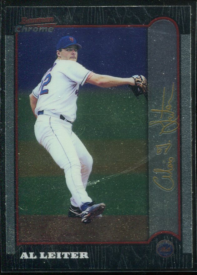 1999 Bowman Chrome Gold #16 Al Leiter Card | eBay