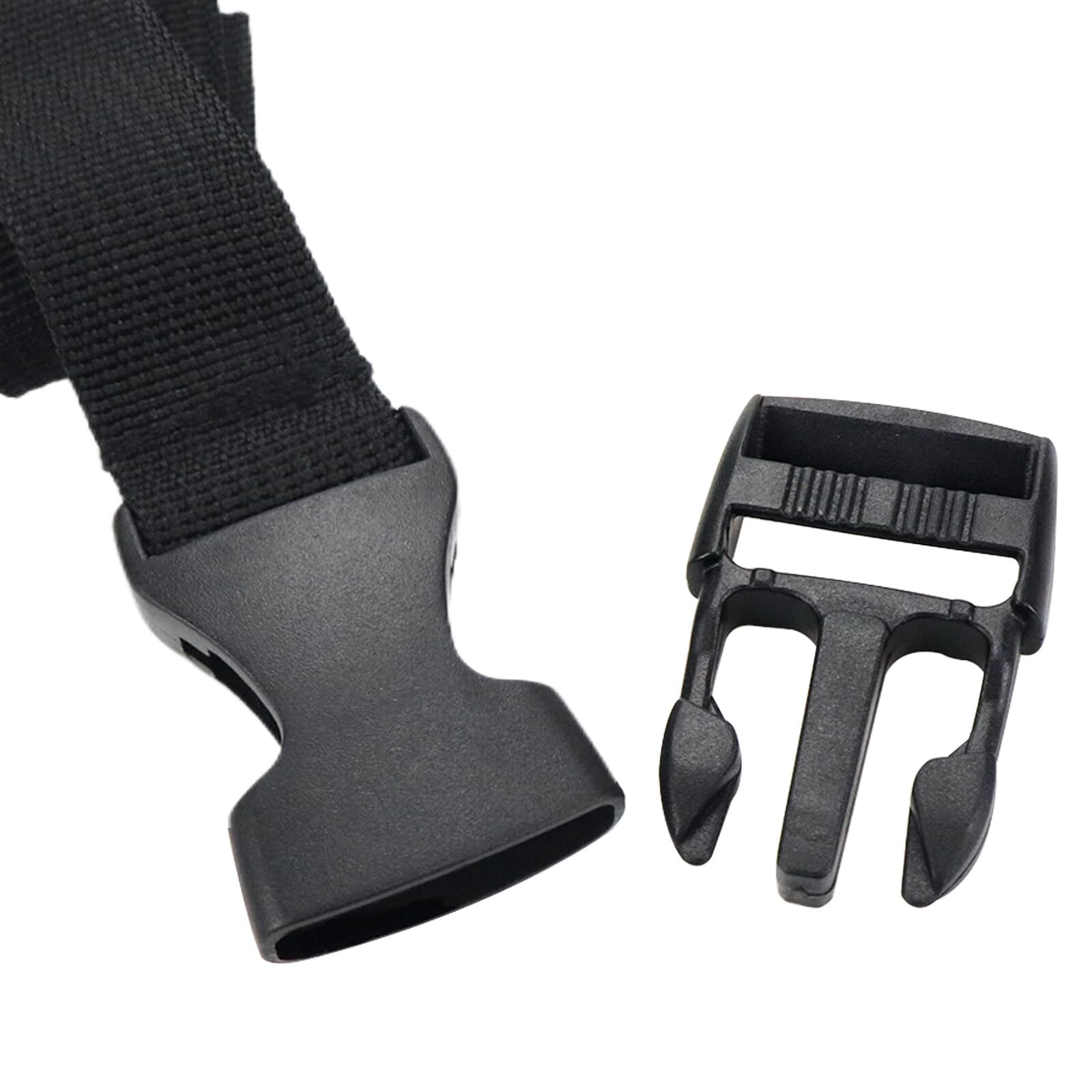 15Pcs Tie Down Straps Black Nylon Strap 1" x 47" 3.9ft Straps with ...
