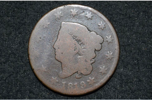 1819 Large Cent * NICE BROWN Bargain ** FREE SHIPPING | eBay