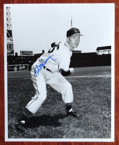 Bob Mahoney Signed 8X10 Photograph Autograph St. Louis Browns JSA Pre ...