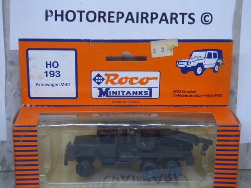Roco Minitanks WWII US M-62 6x6 5T Wrecker / Recovery Truck Lot #7262K ...