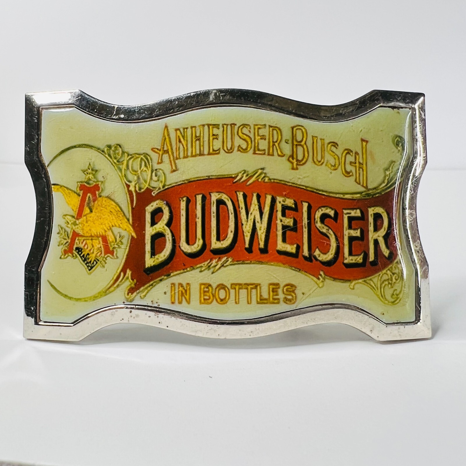 Vintage Anheuser-Busch Budweiser "In Bottles" Belt Bu… - Gem