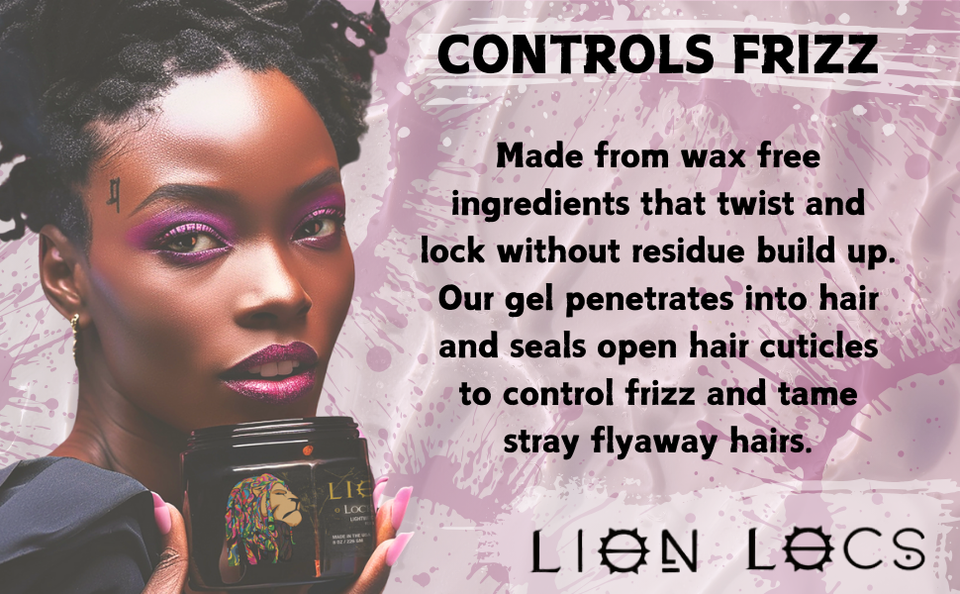 LION LOCS LOCKING GEL RETWIST MOISTURIZER FOR DREADLOCKS, SISTERLOCKS ...