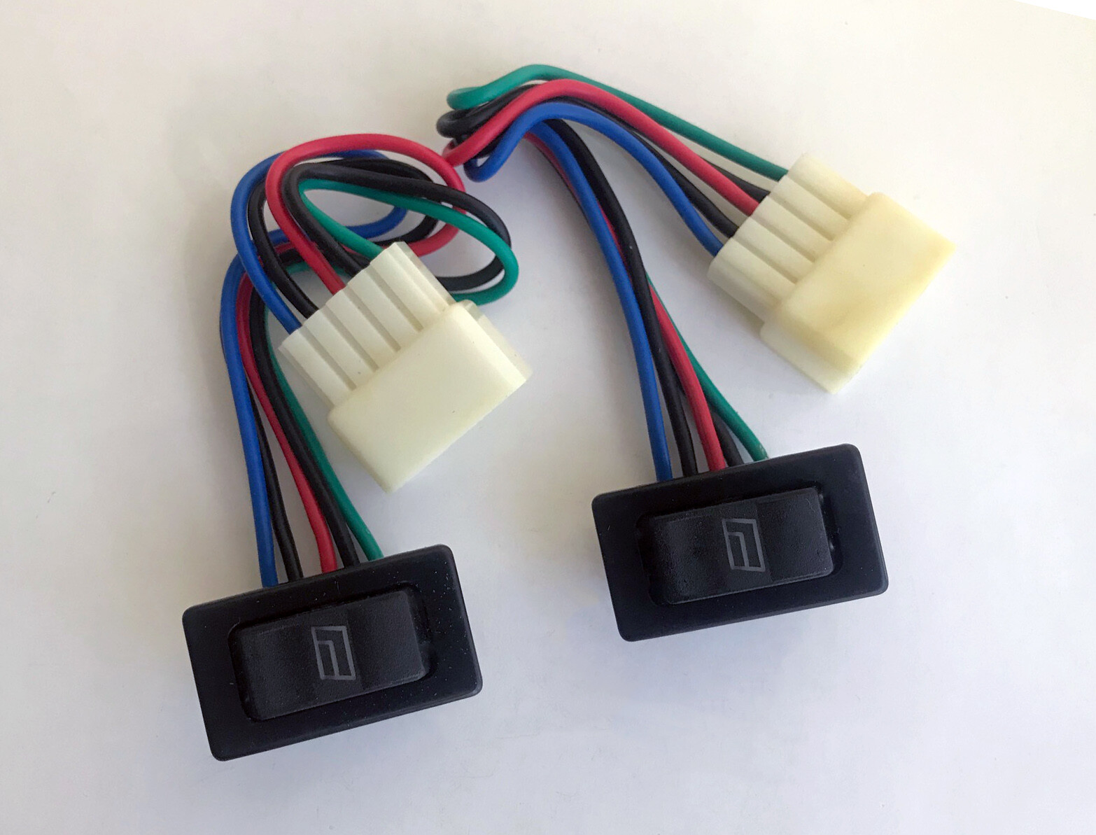 2) RS311 - NEW UNIVERSAL 5 PRE-WIRES POWER DOOR LOCK/POWER WINDOW ...