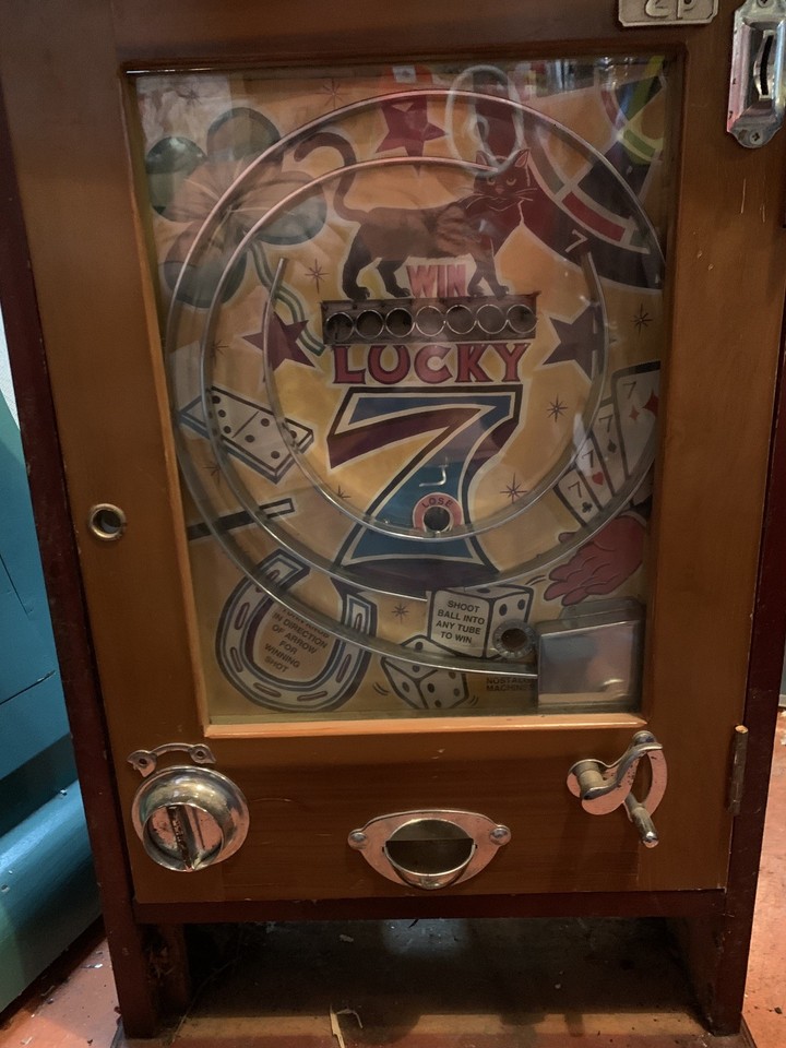 Vintage Arcade machine -Lucky Seven | eBay UK