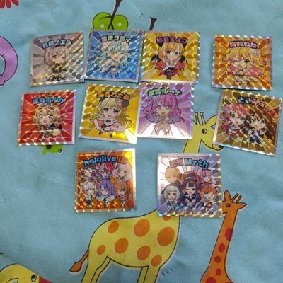 Hololive Bikkuriman Chocolate Sticker Set Noel Lamy Choco Nene Polka ...