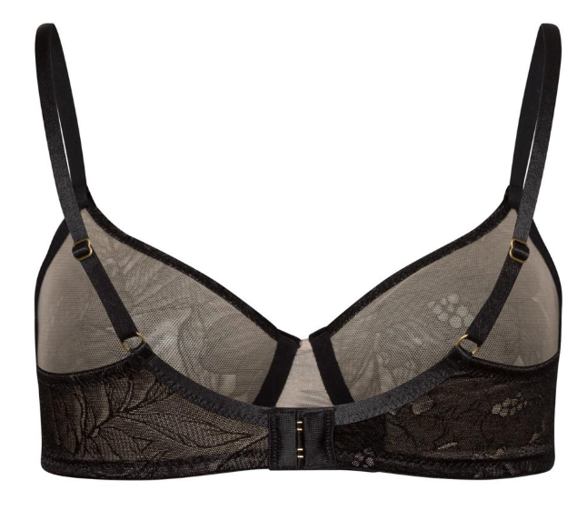 Hanro Women's Underwire TIna Bra Floral Beauty Black 34B NWT 070926 | eBay
