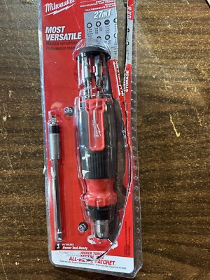 Milwaukee 27-In-1 Ratcheting Multi-Bit Screwdriver - 48-22-2904 | eBay