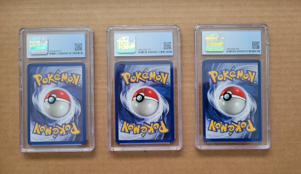 CGC 1st Edition Lot Sleep! Goop Gas Attack Digger Slabs Pokemon Cards ...