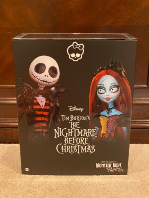EMPTY BOX_Monster High doll Skullector The Nightmare Before Christmas ...