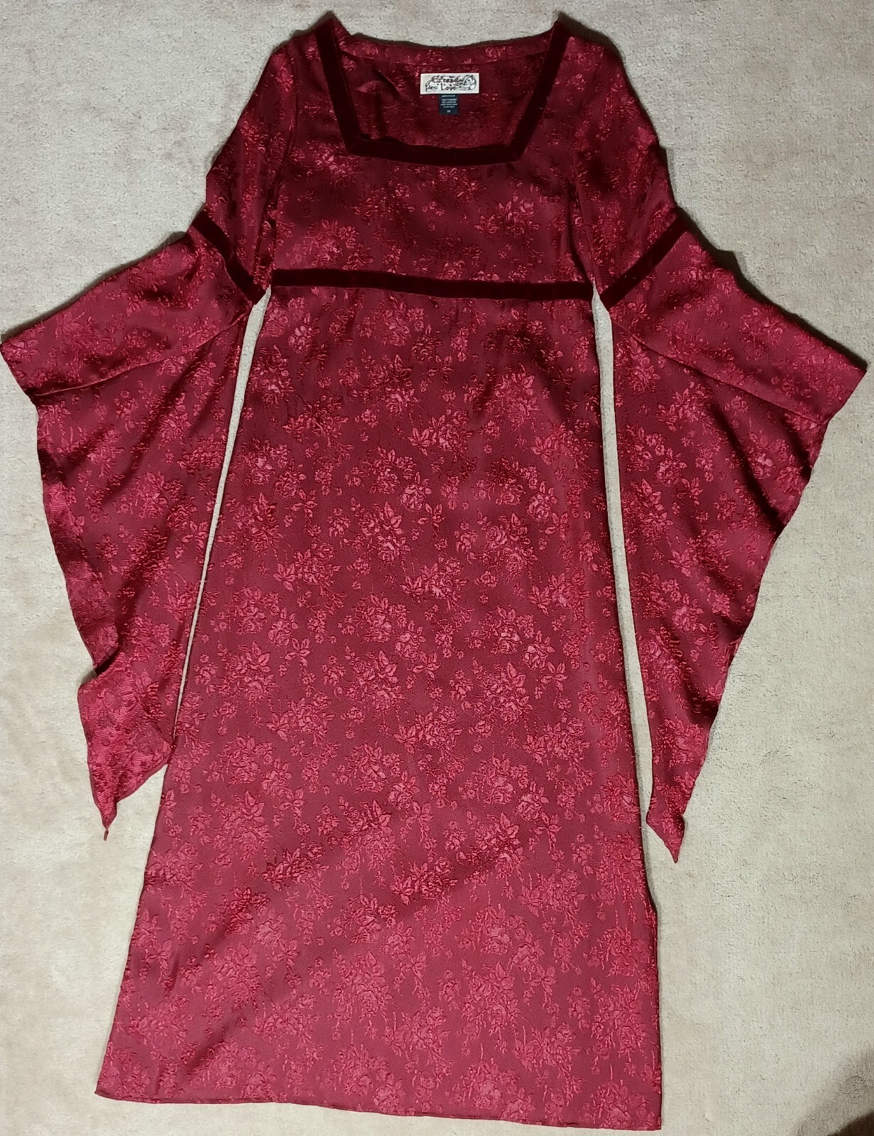 Vintage Eternal Love Gown Dress Goth Gothic Ren Fair … - Gem