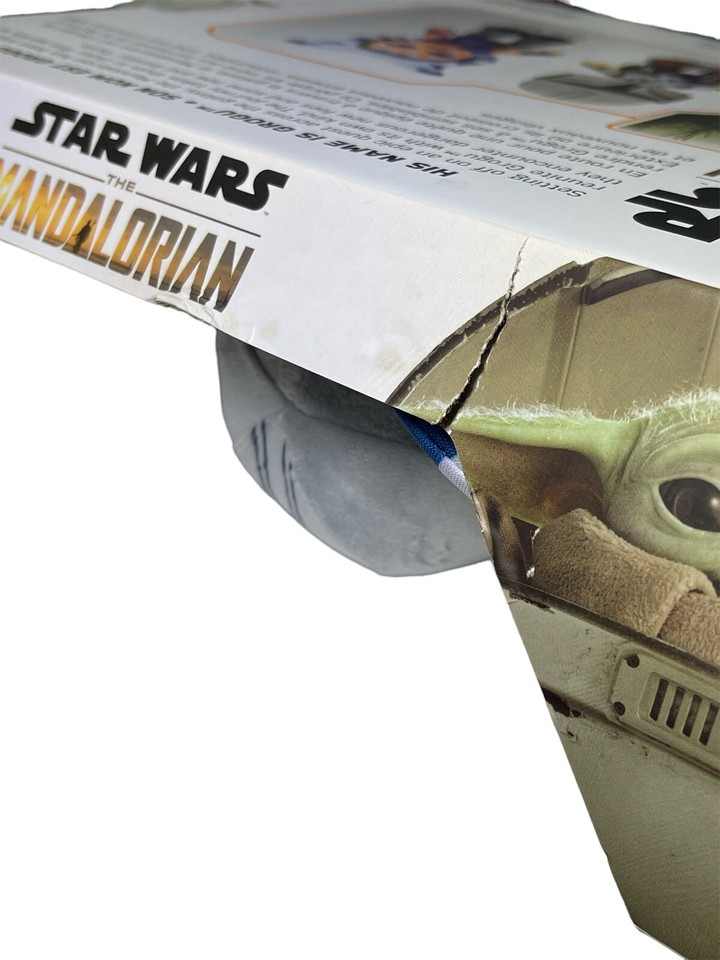 Mattel Star Wars Mandalorian His Name is Grogu 8” Plush Grogu & Ahsoka ...