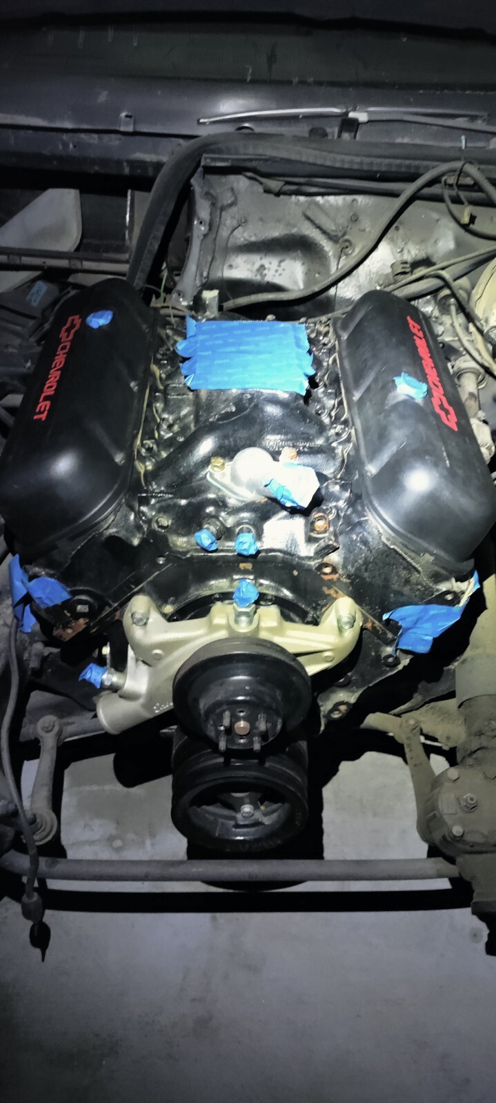 1967-69 Chevy Camaro L34 396 ENGINE NM 3916323 AND TURBO 400 TRANS ...