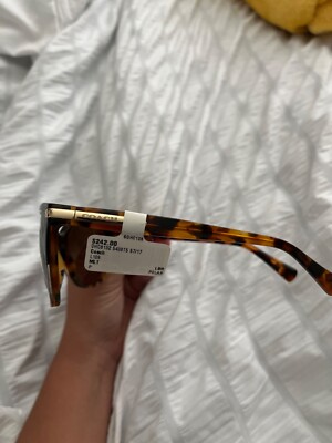 Coach L109 HC 8132 5438T5 57 Women's Sunglasses with Black Tortoise ...