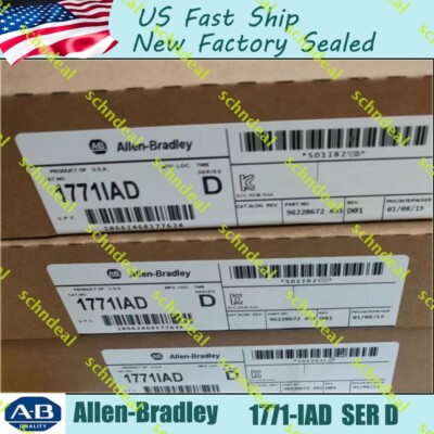 BRAND NEW Allen Bradley 1771-IAD/B AC/DC Input Module 120V 1771-IAD B ...