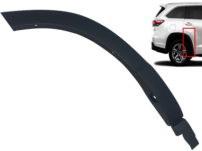 Fits 2014-2019 Toyota Highlander Rear Door Lower Molding Trim Right RH ...