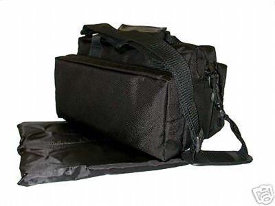 PISTOL RANGE GEAR BAG Ballistic fabric incl. 2 gun mats | eBay