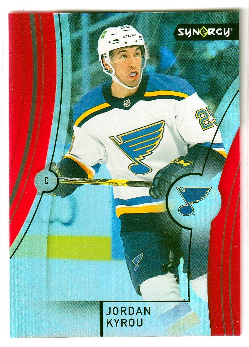 2021-22 Upper Deck Synergy BASE RED Jordan Kyrou #46 | eBay