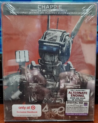 Chappie (Blu-ray 2015, Target Exclusive Steelbook) | eBay