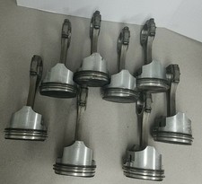 TRW BBC 396 375hp Forged Aluminum Pistons and GM Rods L2242 .030 for ...