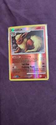 Pokemon TCG Card Flareon Rising Rivals 19/111 Foil | eBay