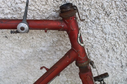 cadre randonneuse 650B 1950-55 avec freins mafac (no goeland rené herse ...