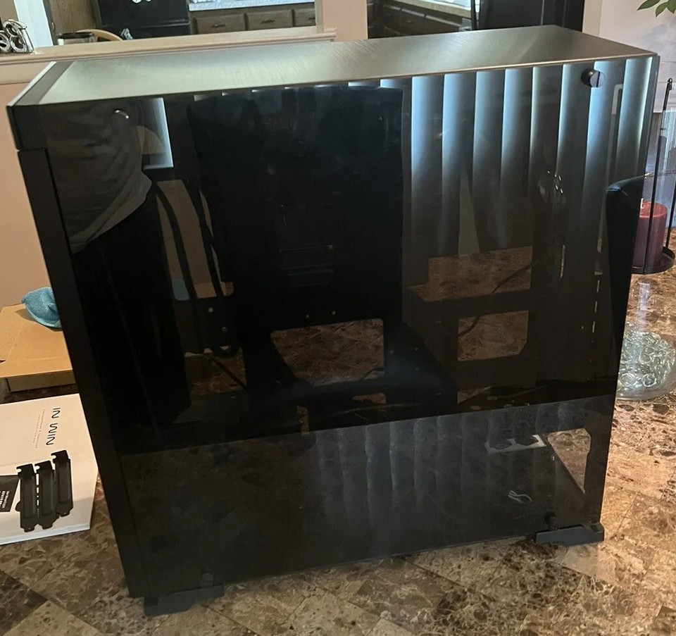 inwin 805 RGB Infinity Tempered Glass : Black, Mid Tower Case | eBay