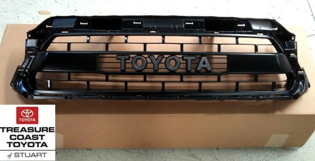 OEM Front TRD Pro Grille Matte Black 2015 Toyota Tacoma PTR5435150 for ...