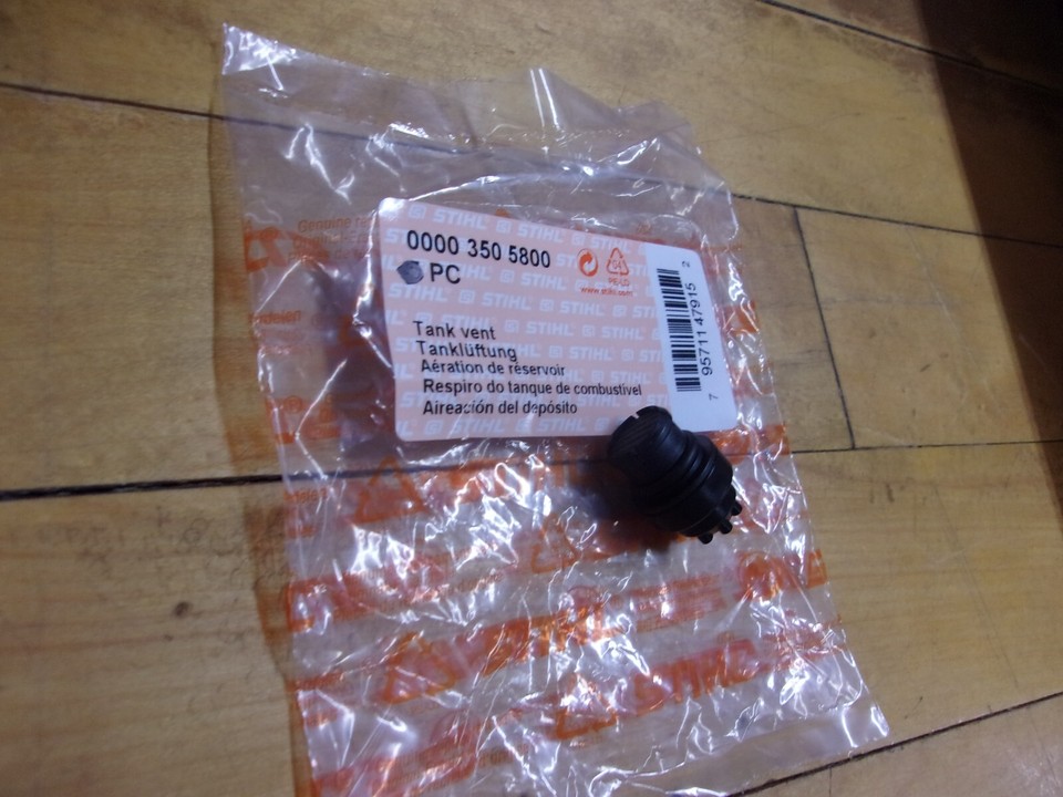 Stihl Tank Vent 0000-350-5800 Genuine OEM #GM-N2B5 | eBay