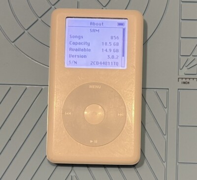 Refurbished iPod Classic 4th Gen 20GB (New Battery) (MP102) | eBay