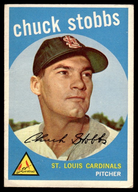 1959 Topps - #26 Chuck Stobbs for sale online | eBay