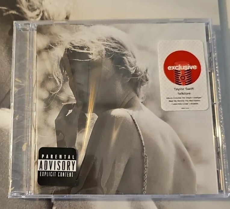 Rare USA CD TAYLOR SWIFT ‎FOLKLORE RED TARGET EXCLUSIVE LIMITED MADE IN ...