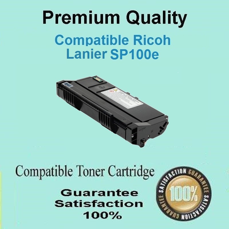 1 x Toner Cartridge 407167 Compatible For RICOH SP-100 SP-100e SP-112 ...