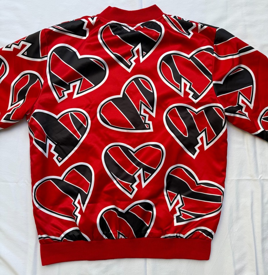 Chalk Line WWF Shawn Michaels HBK Red/Black Satin Jacket RARE Legends ...