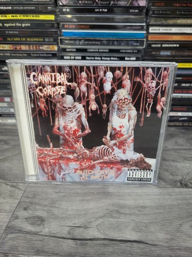 Metalblade Records 1991 CANNIBAL CORPSE Butchered At Birth CD 1994 ...
