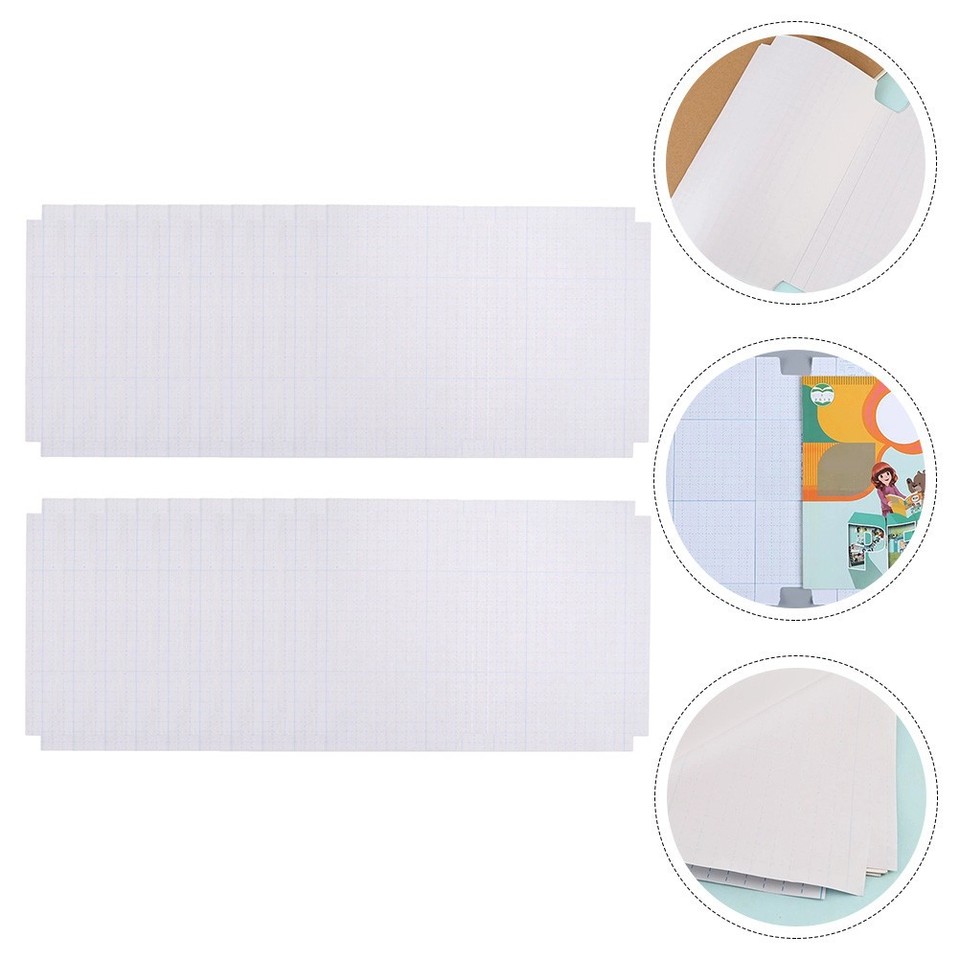 3 PCS Book Protector Clear Plastic Covers Sleeve Sleeves for Books ...