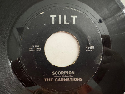 Garage Surf 45 - The Carnations "Scorpion" / "Fireball Mail" Tilt 780 ...