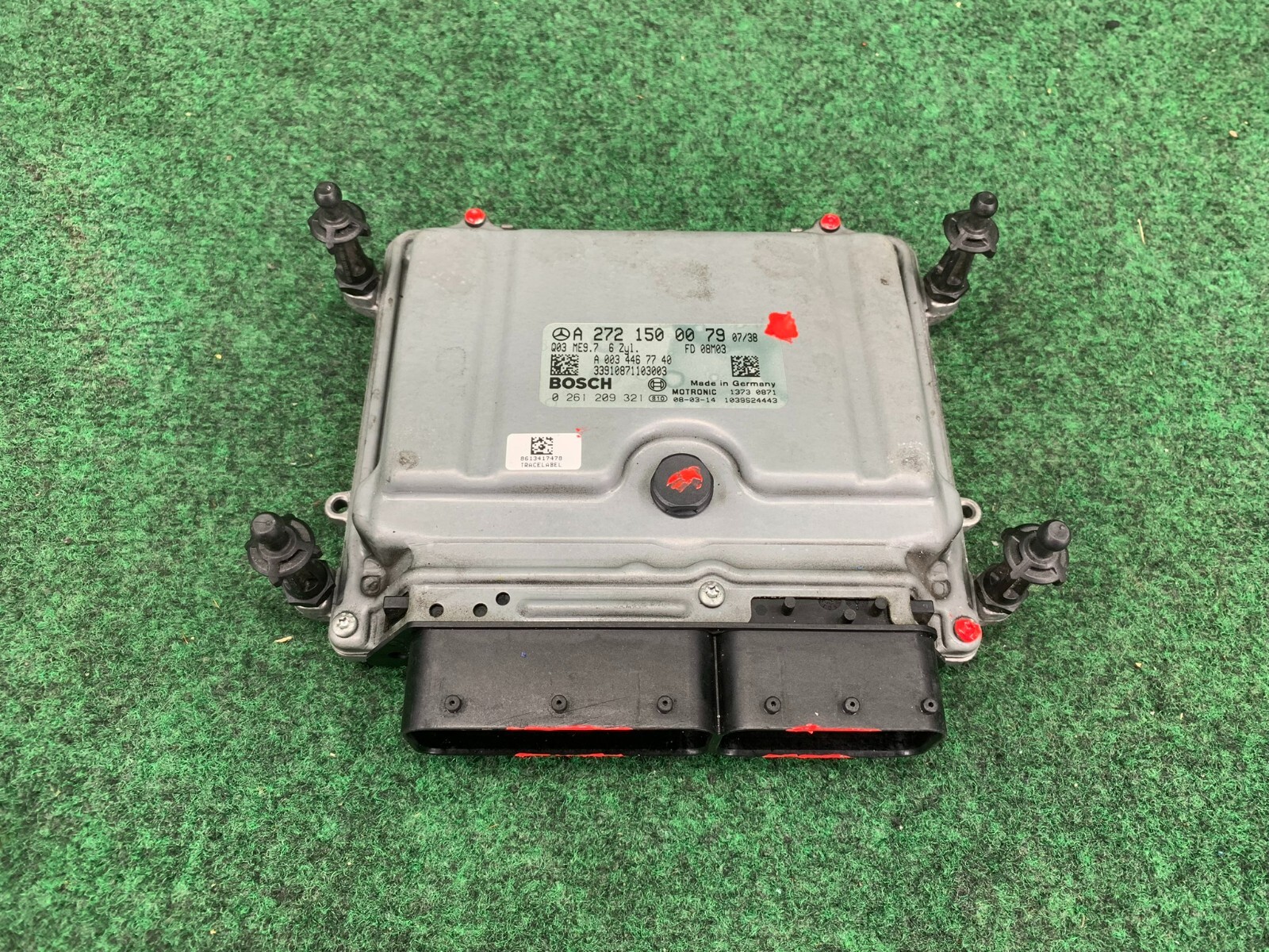 2008-2012 Mercedes C300 W204 ECU Engine Control Module Computer OEM | eBay