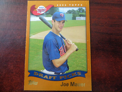 2002 Topps Joe Mauer #622 ROOKIE CARD-Twins | eBay