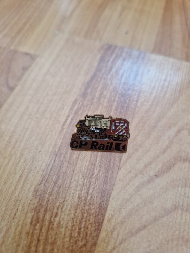 VINTAGE CP RAIL CANADIAN PACIFIC TRAIN RAILWAY ENAMEL PIN BADGE | eBay
