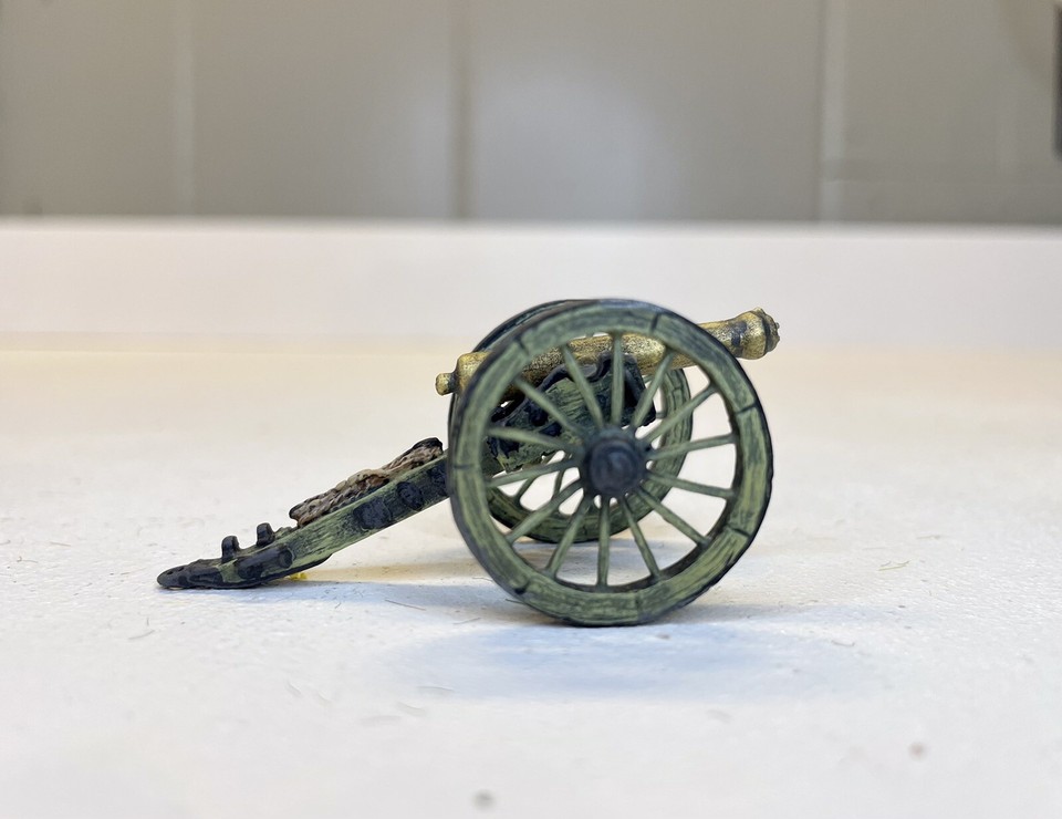 28mm 1st Corps Painted and Based ACW Confederate Artillery, 4 Crew 12 ...